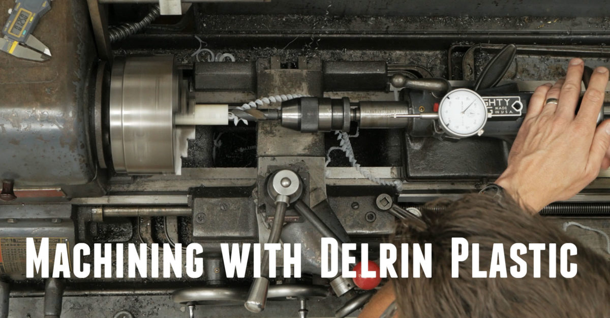 Turning Delrin Plastic: Ultra-Versatile Lathe Stock - Making with Metal