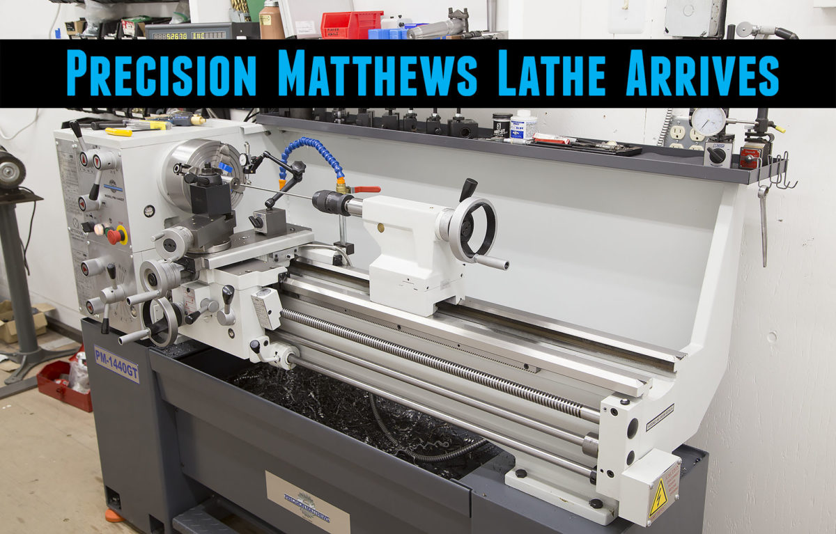 Precision Matthews PM-1440GT Lathe Arrives! - Making with Metal