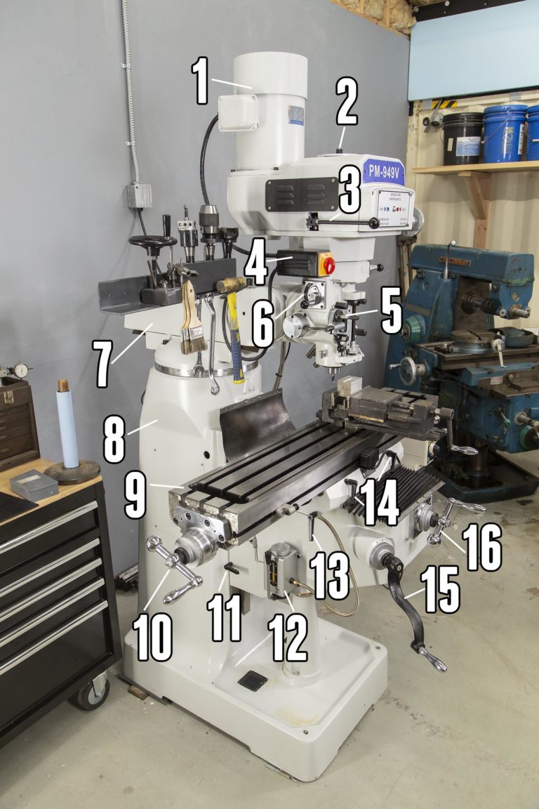 Precision Matthews PM-949TV Milling Machine: Overview and Tour - Making ...
