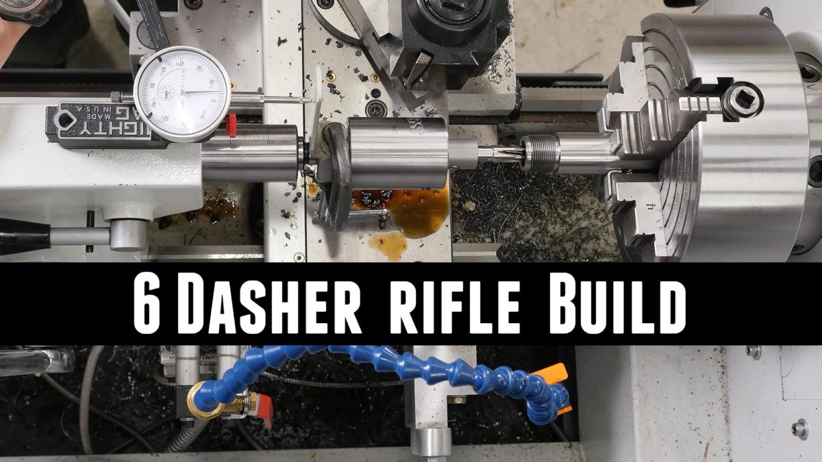 ULTIMATE 6 Dasher PRS Rifle Build Start To Finish - Making with Metal